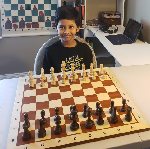 Dhruv Menon: FIDE Online Arena