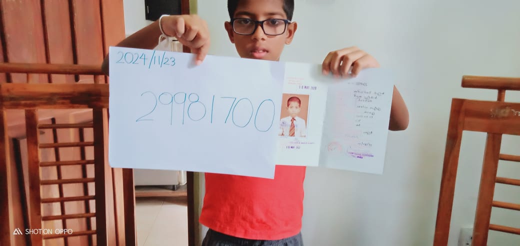 Jinuka Dulkith: FIDE Online Arena