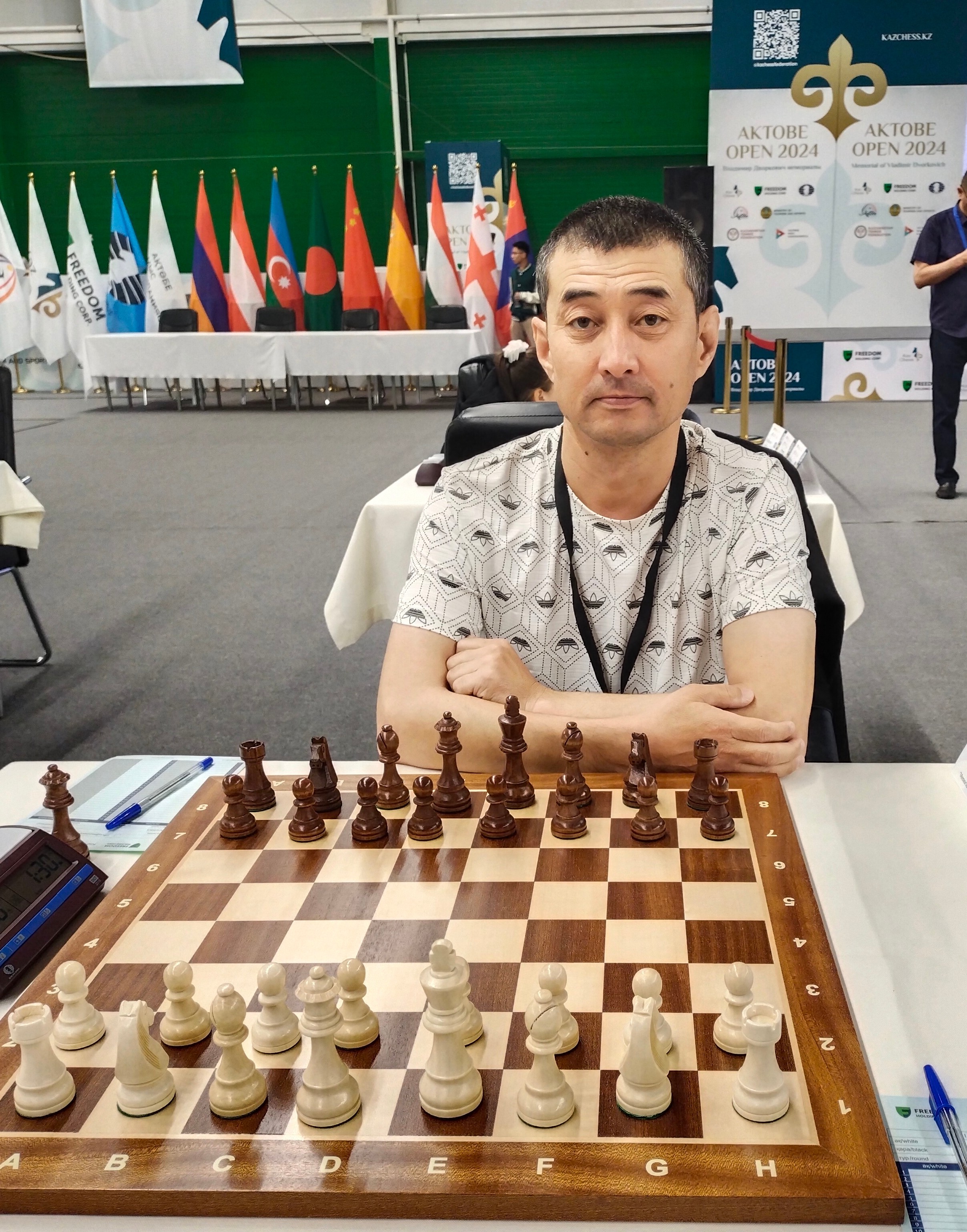 Manas Mendibaev: FIDE Online Arena