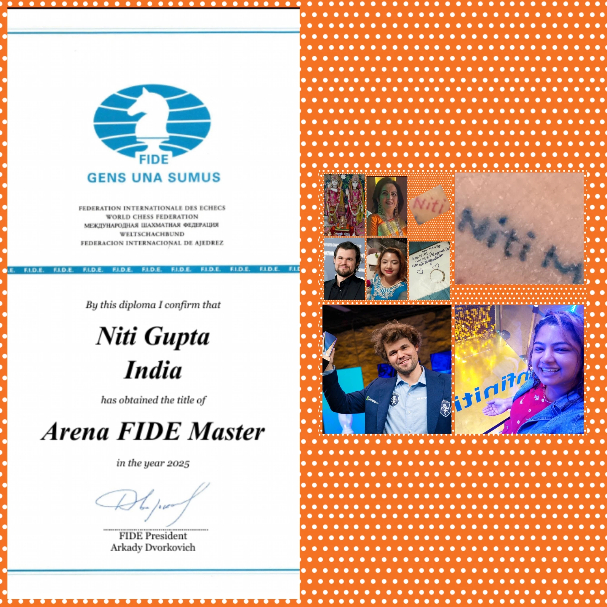 Niti Gupta – FIDE Rating, Games, Biography | World Chess